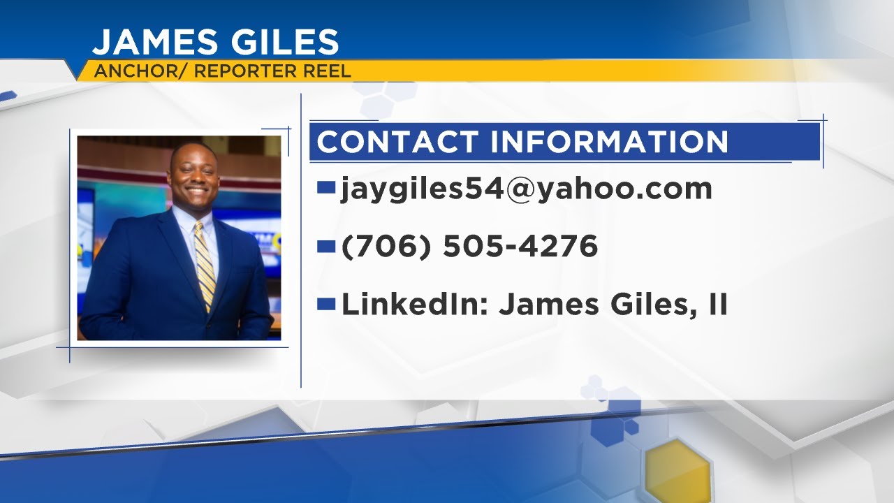 James Giles 2023 Updated Anchor/Reporter Reel - YouTube
