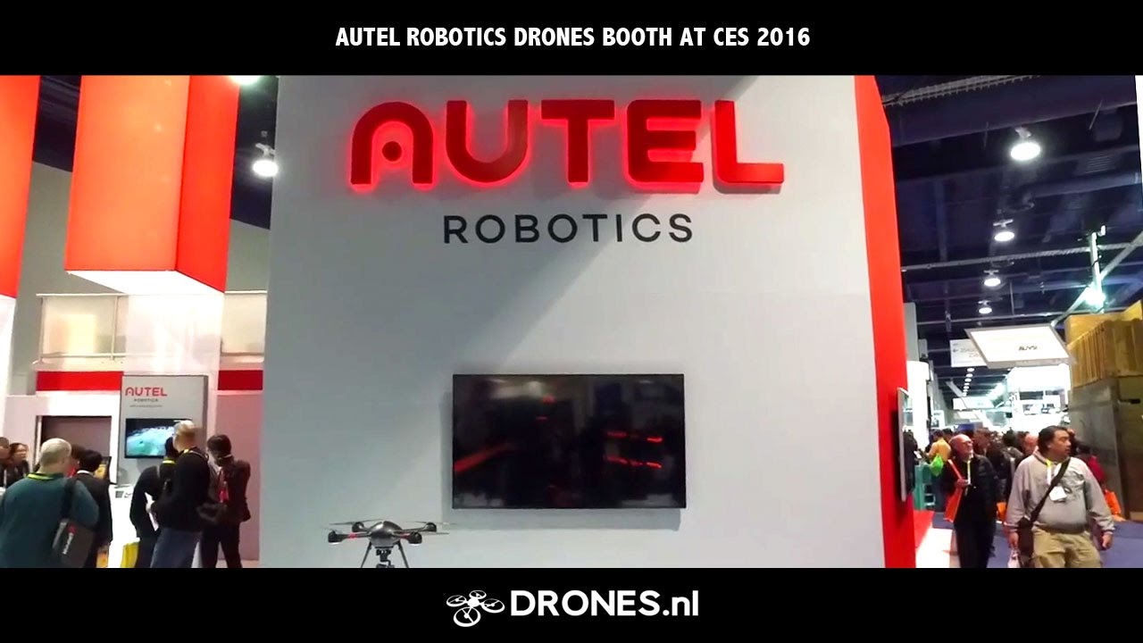 AUTEL Robotics Drones Booth at CES 2016 - YouTube