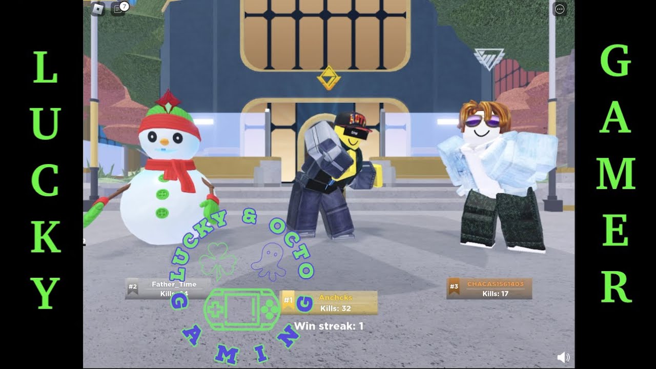 Lucky Plays Roblox AimBlox - YouTube