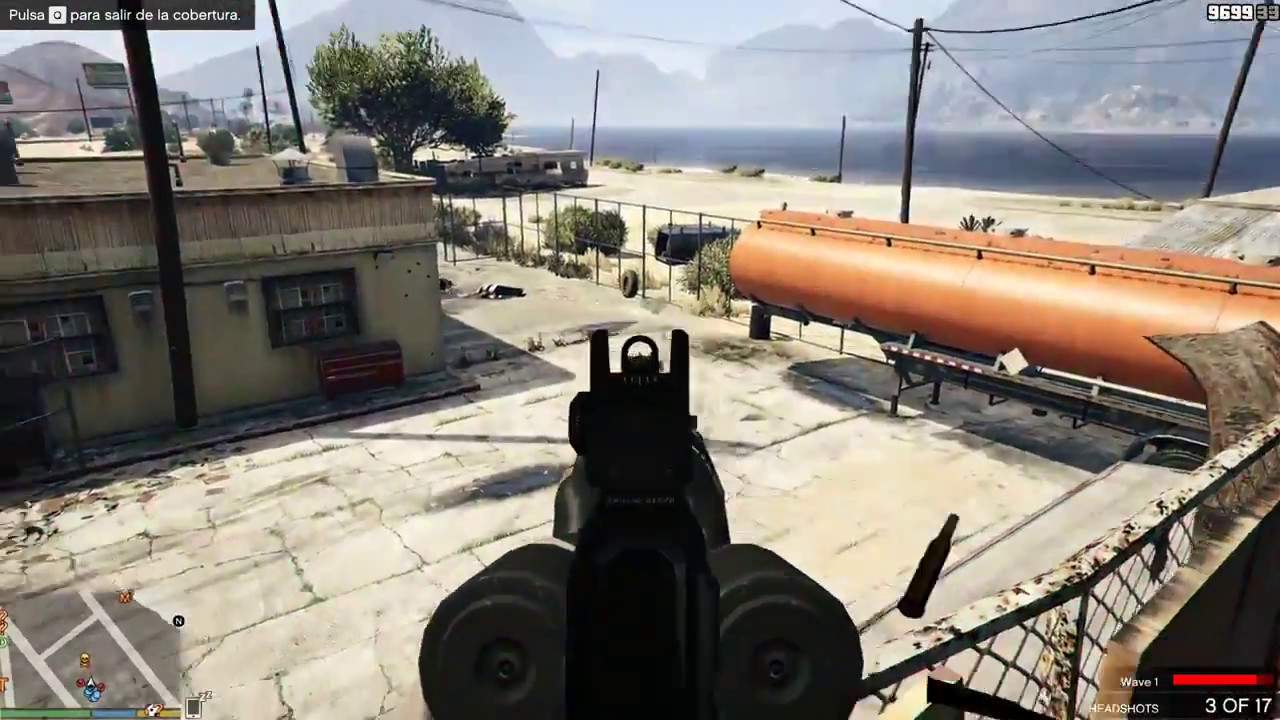 GTA V - Weapon Recoil mod (shootout & showcase) - YouTube