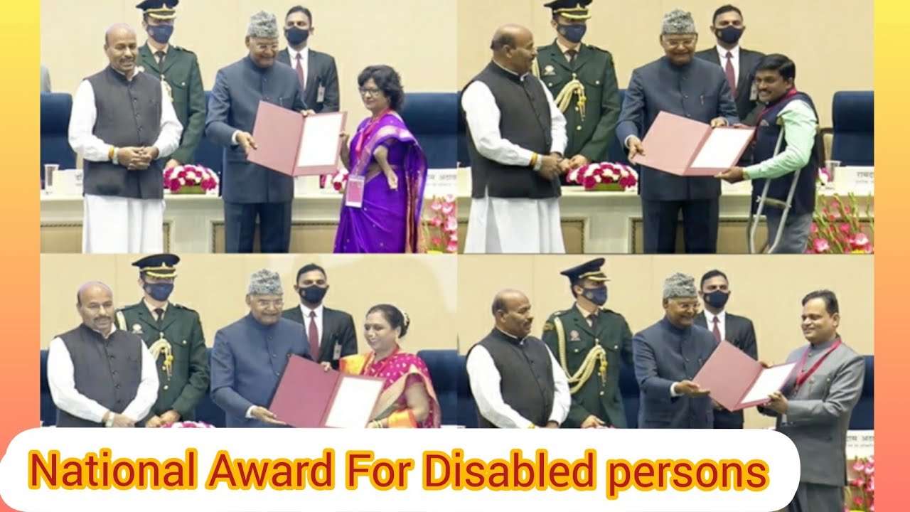 National Award Scheme For Disabled 2022 |National Award for the ...