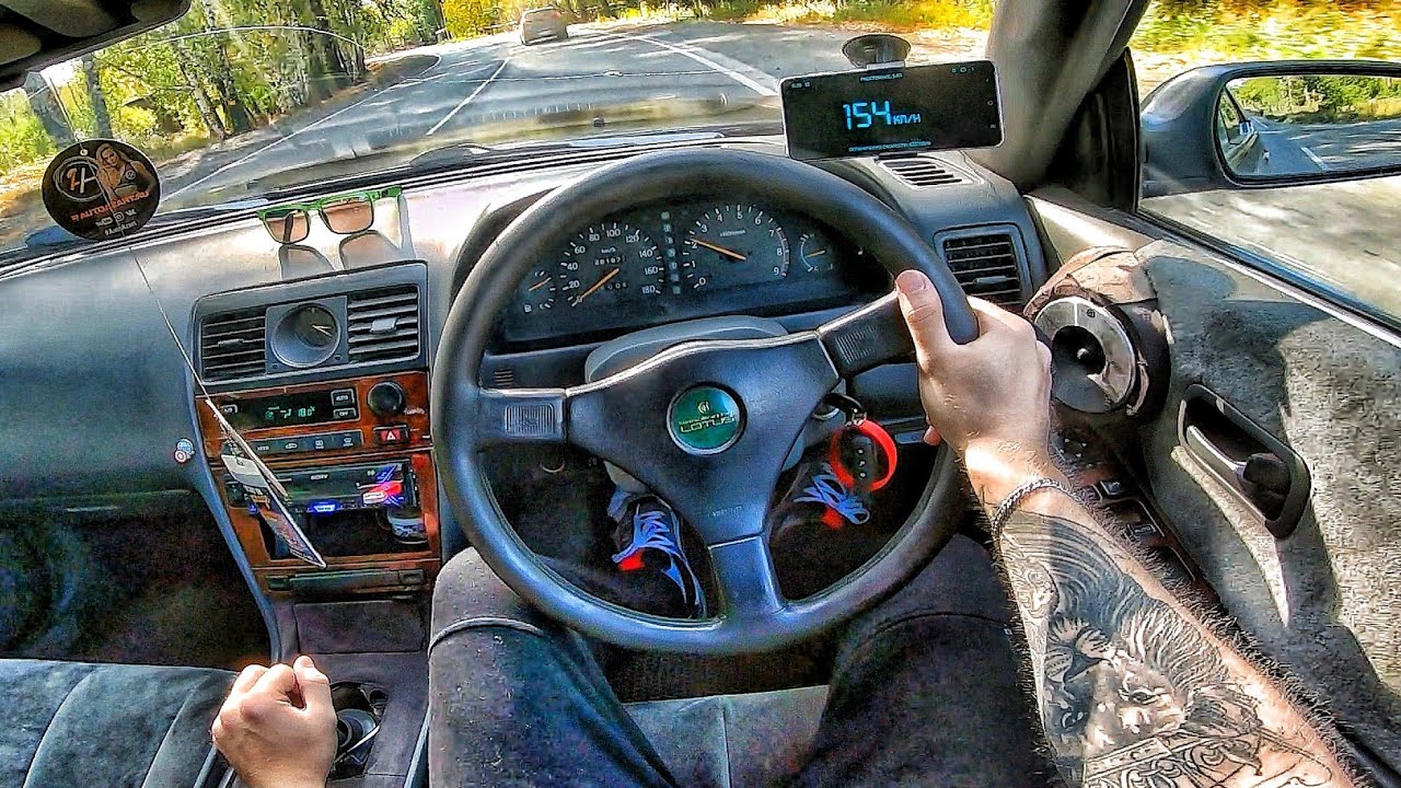1993 Nissan Laurel C34 2.5 Turbo MT - POV TEST DRIVE - YouTube