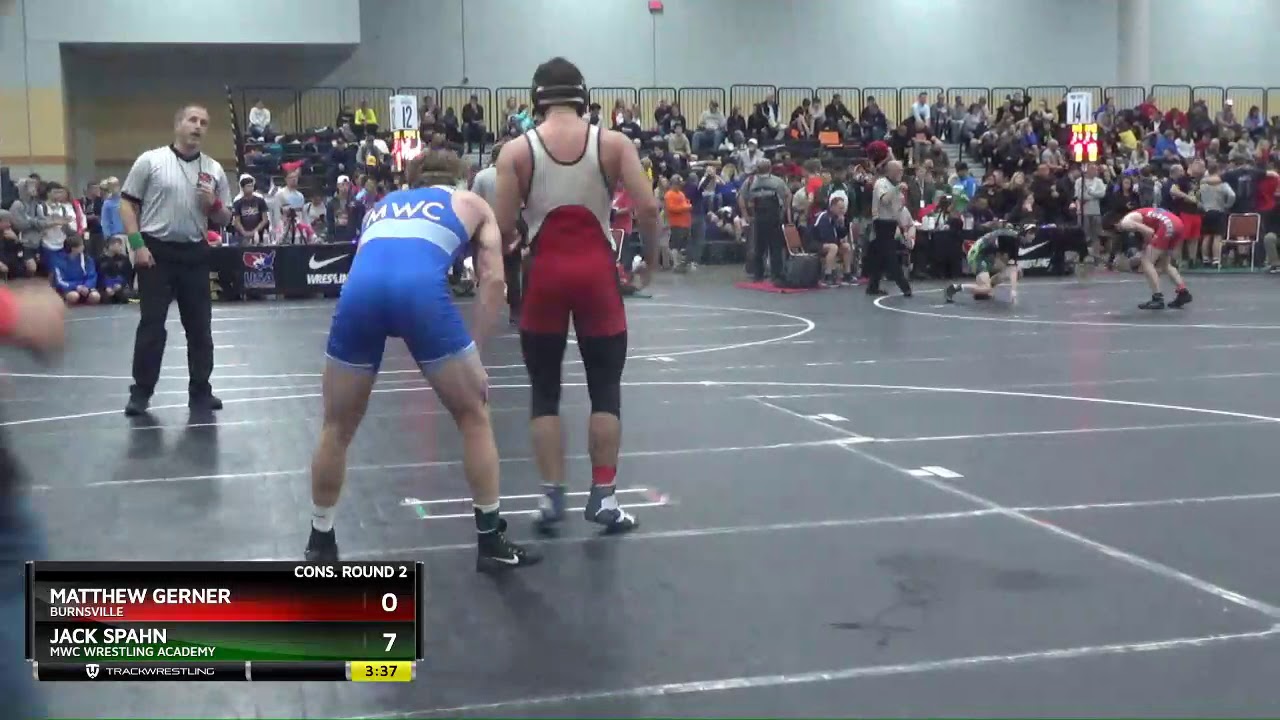 High School (11th - 12th Grade) 152 Jack Spahn MWC Wrestling Academy Vs ...