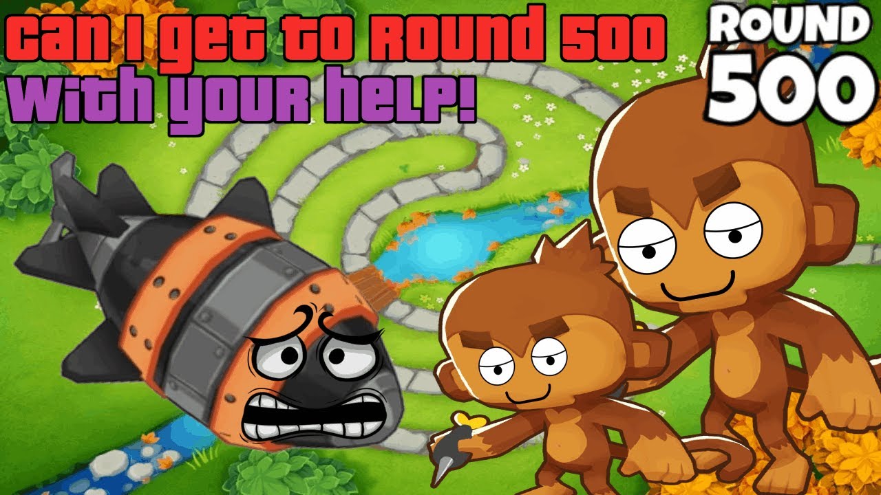 CAN I GET TO ROUND 500 WITH YOUR HELP #btd6 (with @ShurikenLordX) - YouTube