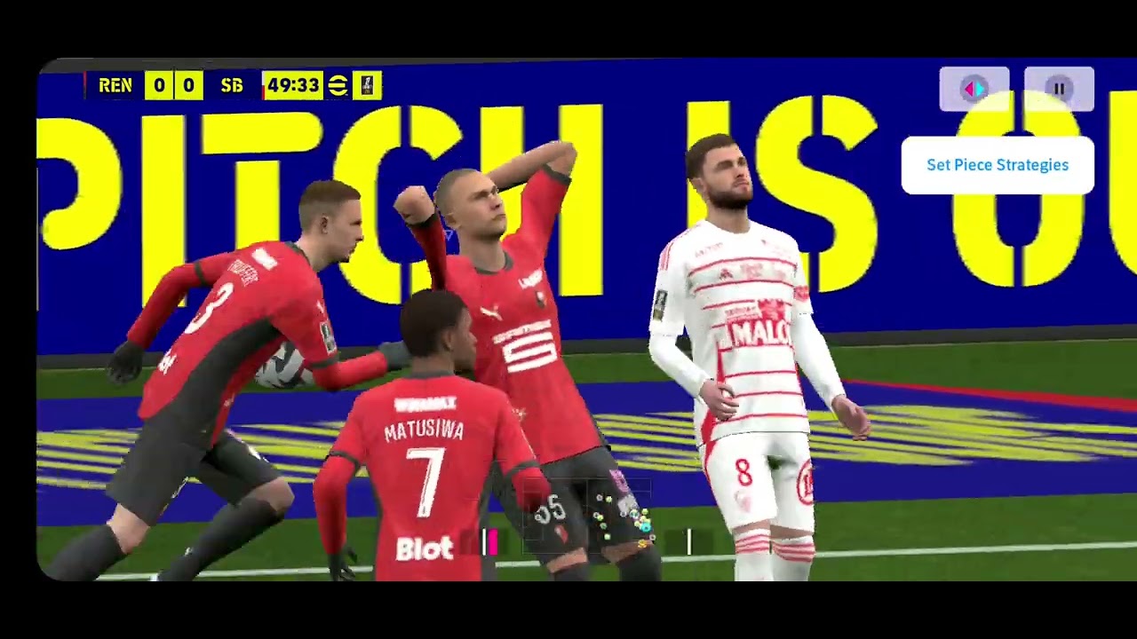Rennes vs Brest | Ligue 1 Matchday 21 | Efootball My League - YouTube