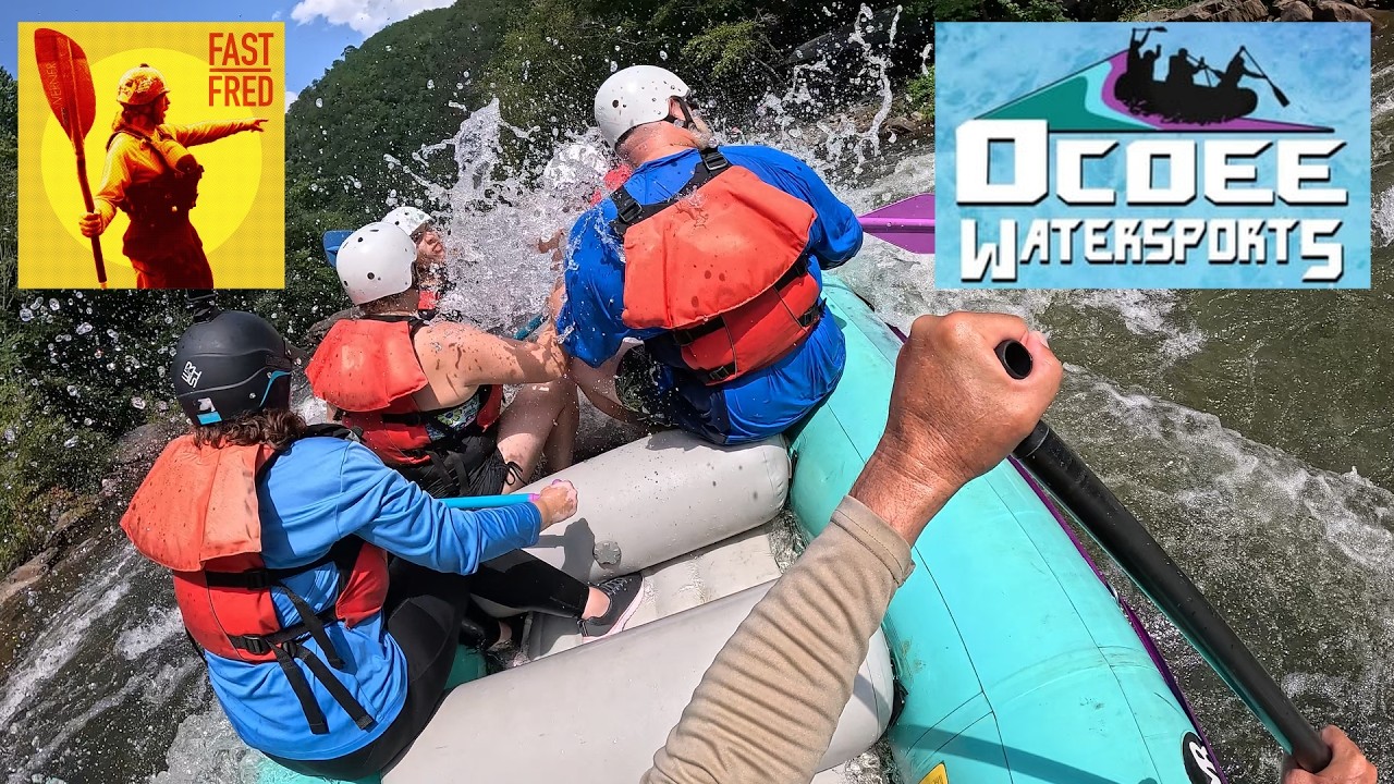 Middle Ocoee River Guide with Rapid Names and Routes - YouTube