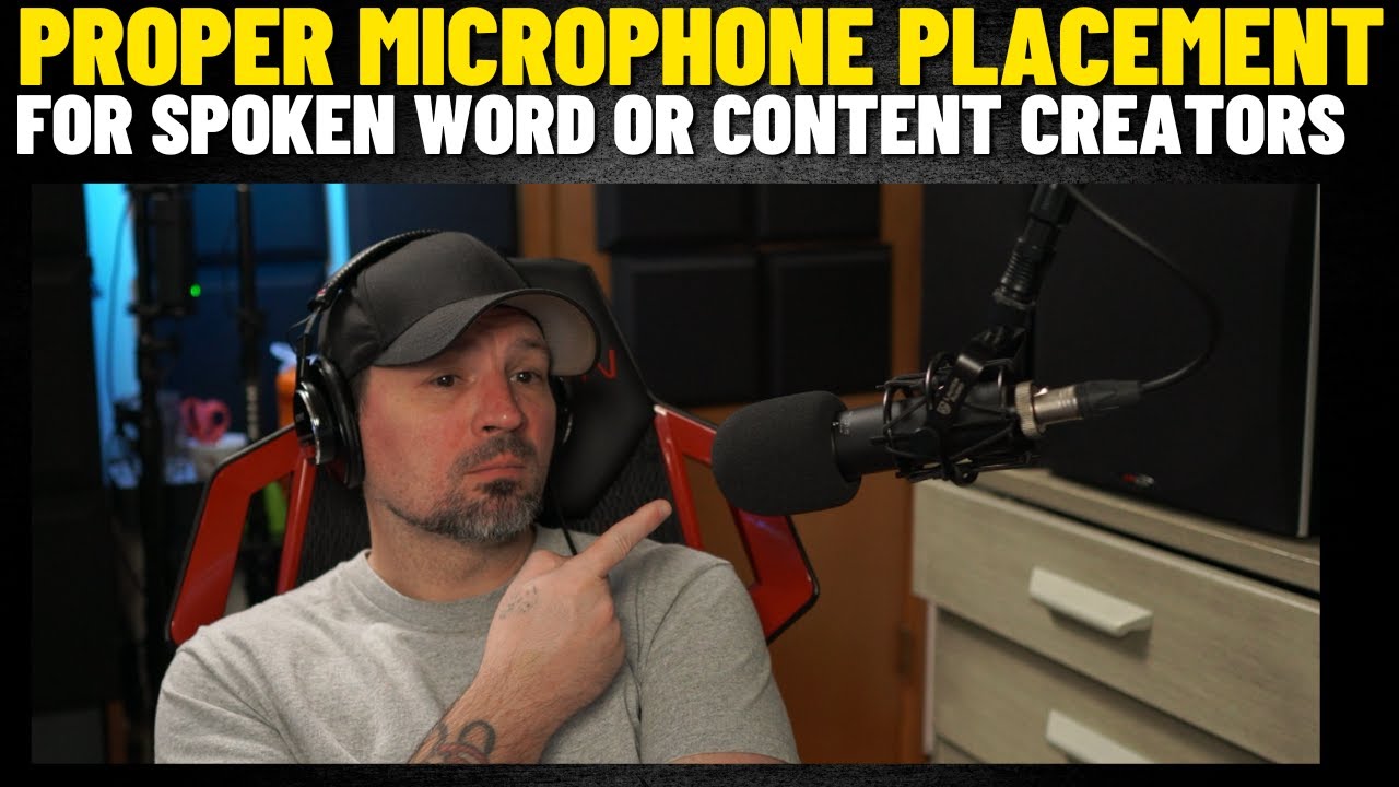 Proper Mic Positioning for Crystal Clear Audio - YouTube