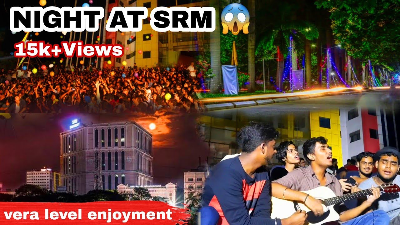 🌃NIGHT AT🏫SRM.!😍 IPL MATCH🏏with friends 📺||SRM UNIVERSITY🏫||ABIS ...