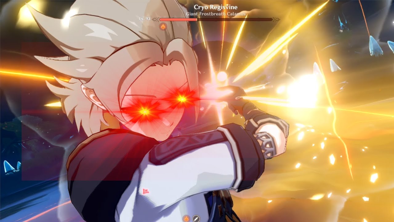 ONE SHOT BOSS ALBEDO DPS 4 SET SEVERED FATE GENSHIN - YouTube