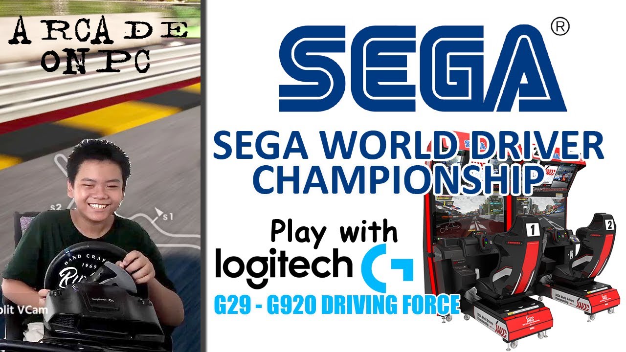 SEGA WORLD DRIVERS CHAMPIONSHIP ARCADE GAMEPLAY FEAT KEVIN - YouTube