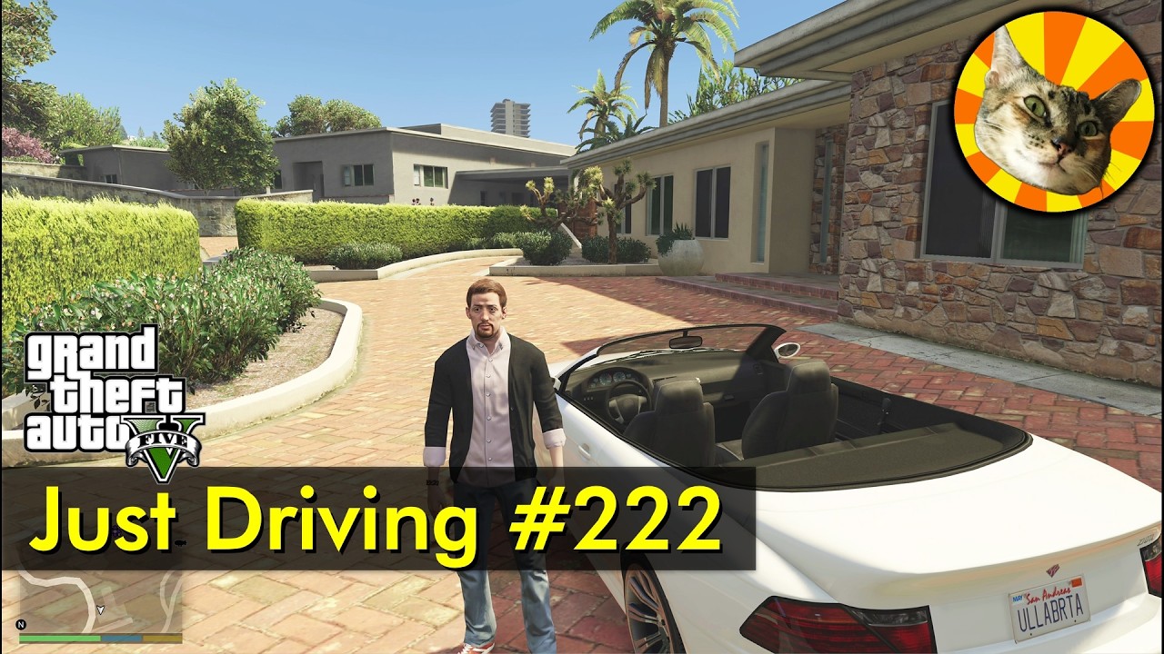 Vinewood Hills to Mirror Park | Just Driving #222 | GTA V - YouTube