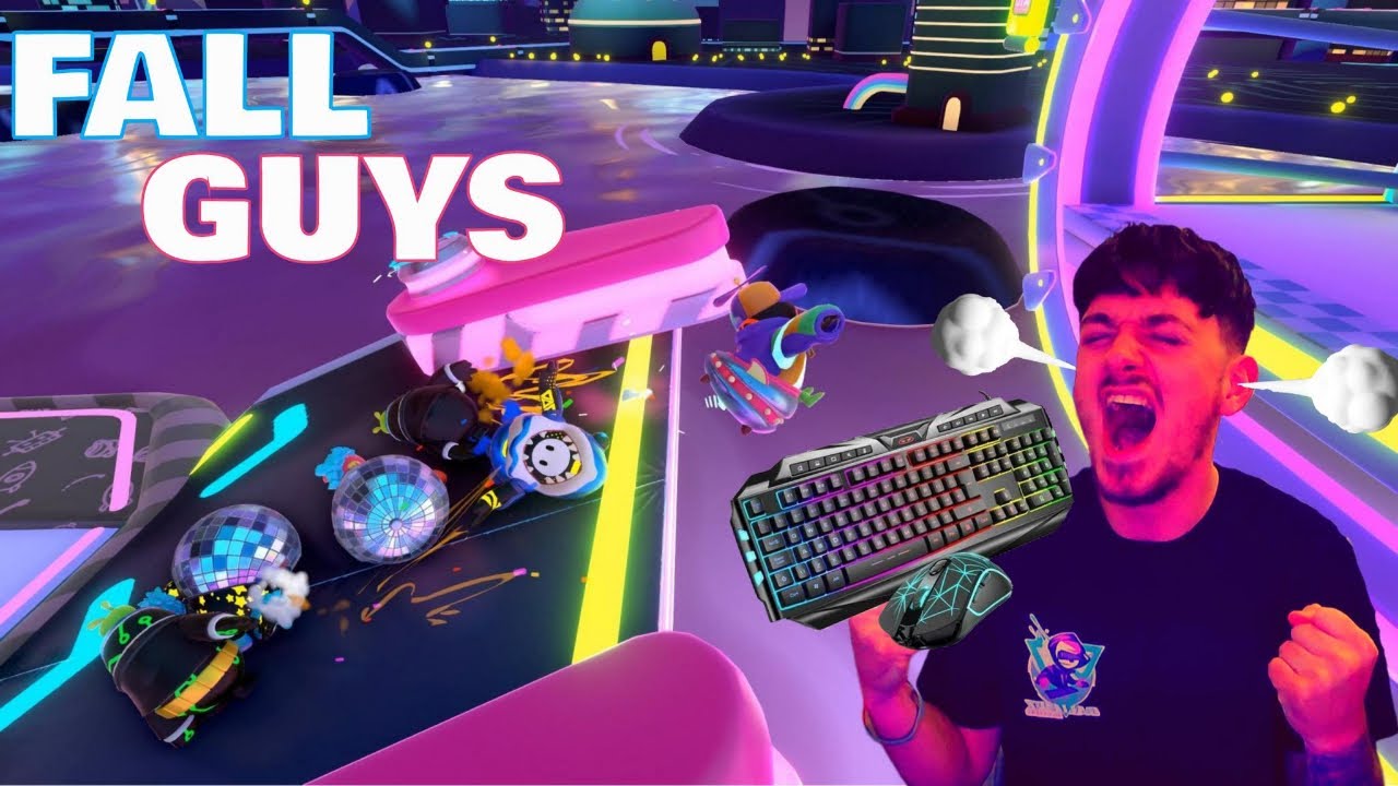 Playing Fall Guys Season 2, With Keyboard/Mouse !!! (RAGE) PART 1 - YouTube
