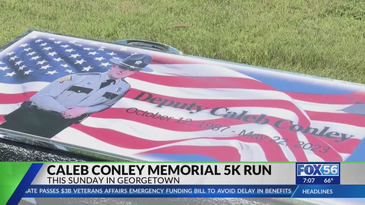 Caleb Conley Memorial 5K will be run in Georgetown on Sunday - YouTube