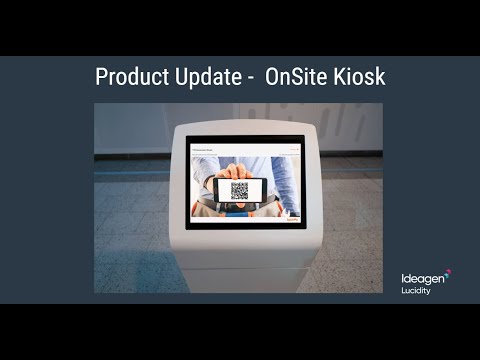 Product Update OnSite Kiosk App - YouTube