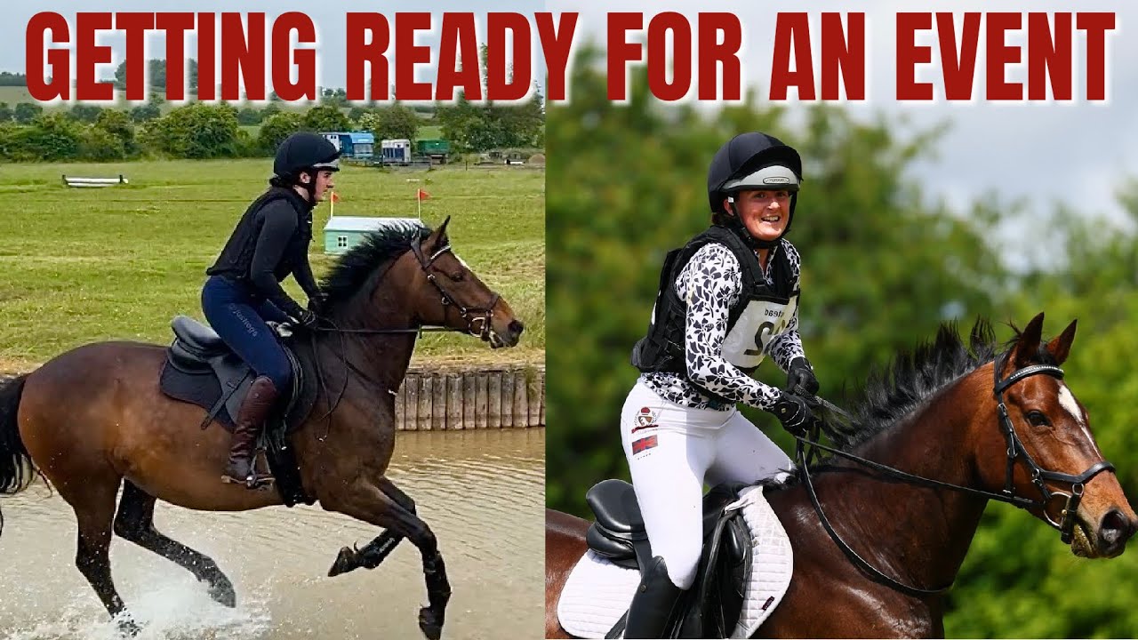 GETTING READY TO GO EVENTING! Our first 80! - YouTube