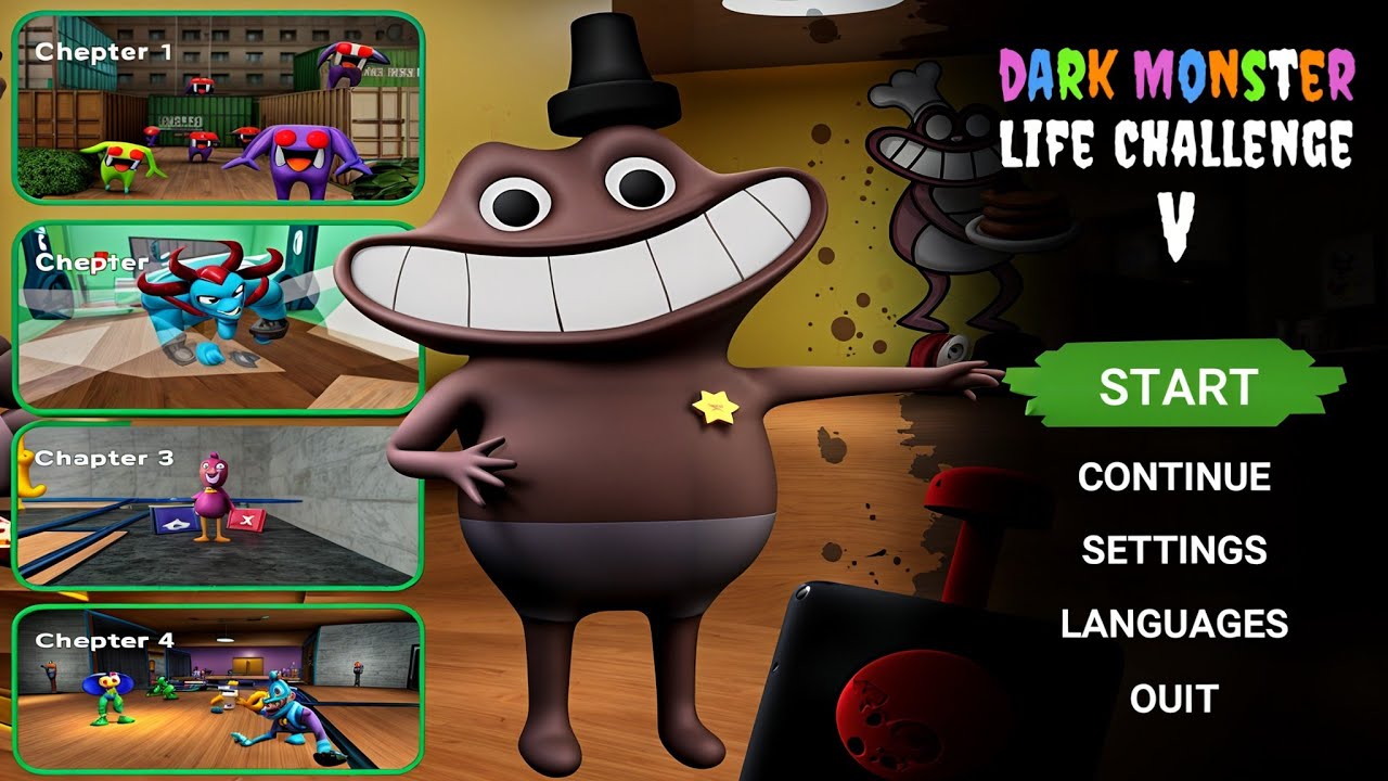 Dark Monster Life Challenge 5 Chapter 1,2,3,4 Full Gameplay - YouTube