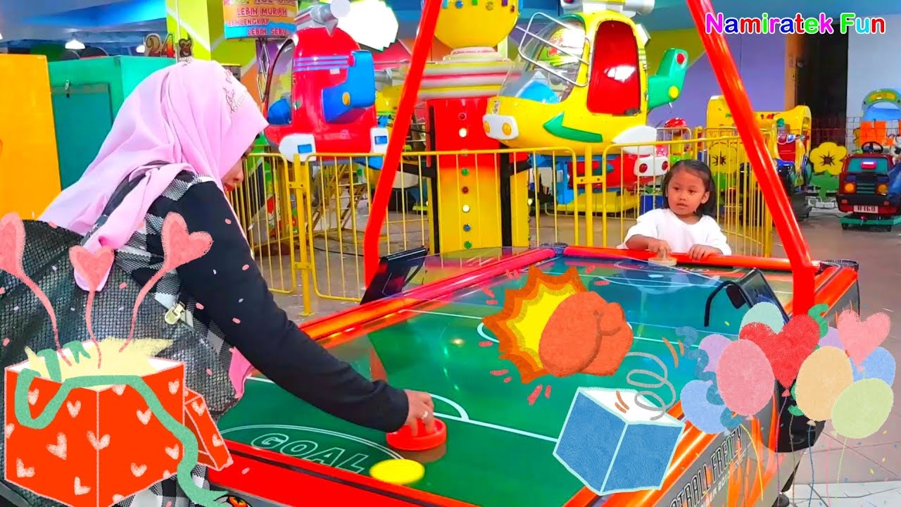 Mainan Anak Ping Pong Meja ada Odong Odong Bersama Mama di Time Zone ...