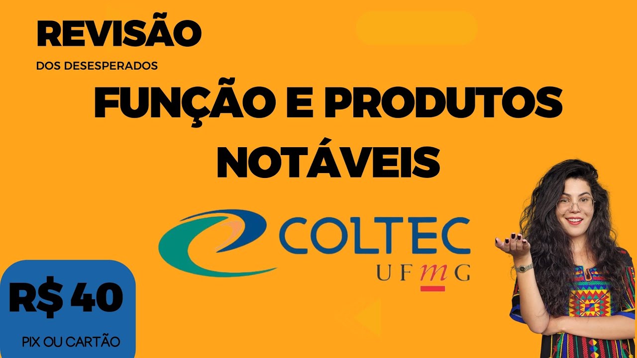 Função e Fatoração COLTEC #revisãomatemática #coltec2025 - YouTube