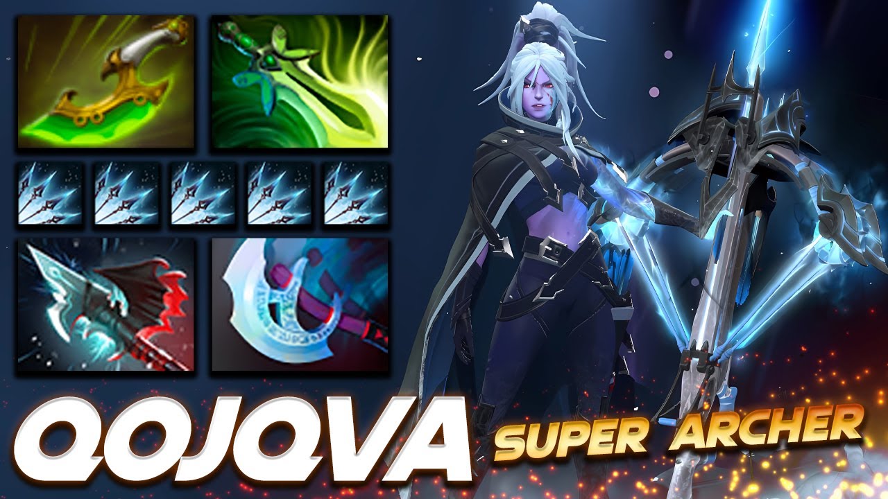 Qojqva Drow Ranger Super Archer - Dota 2 Pro Gameplay [Watch & Learn ...