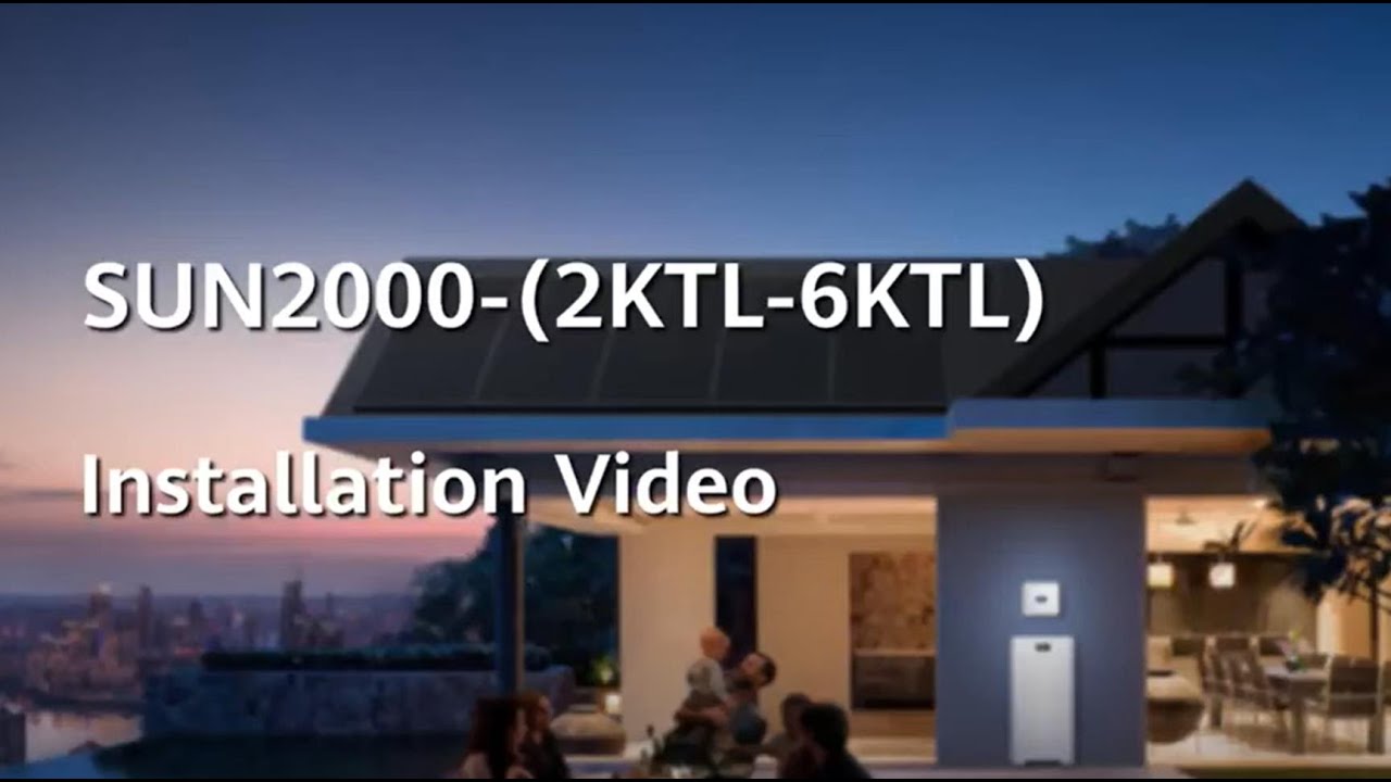 TECH TIP SUN2000 2KTL 6KTL - YouTube
