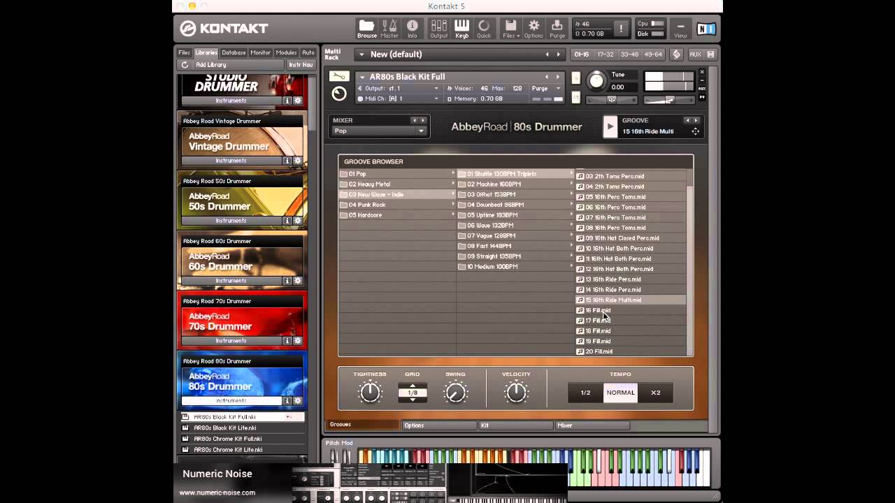Native Instruments 80s Drummer Library - YouTube