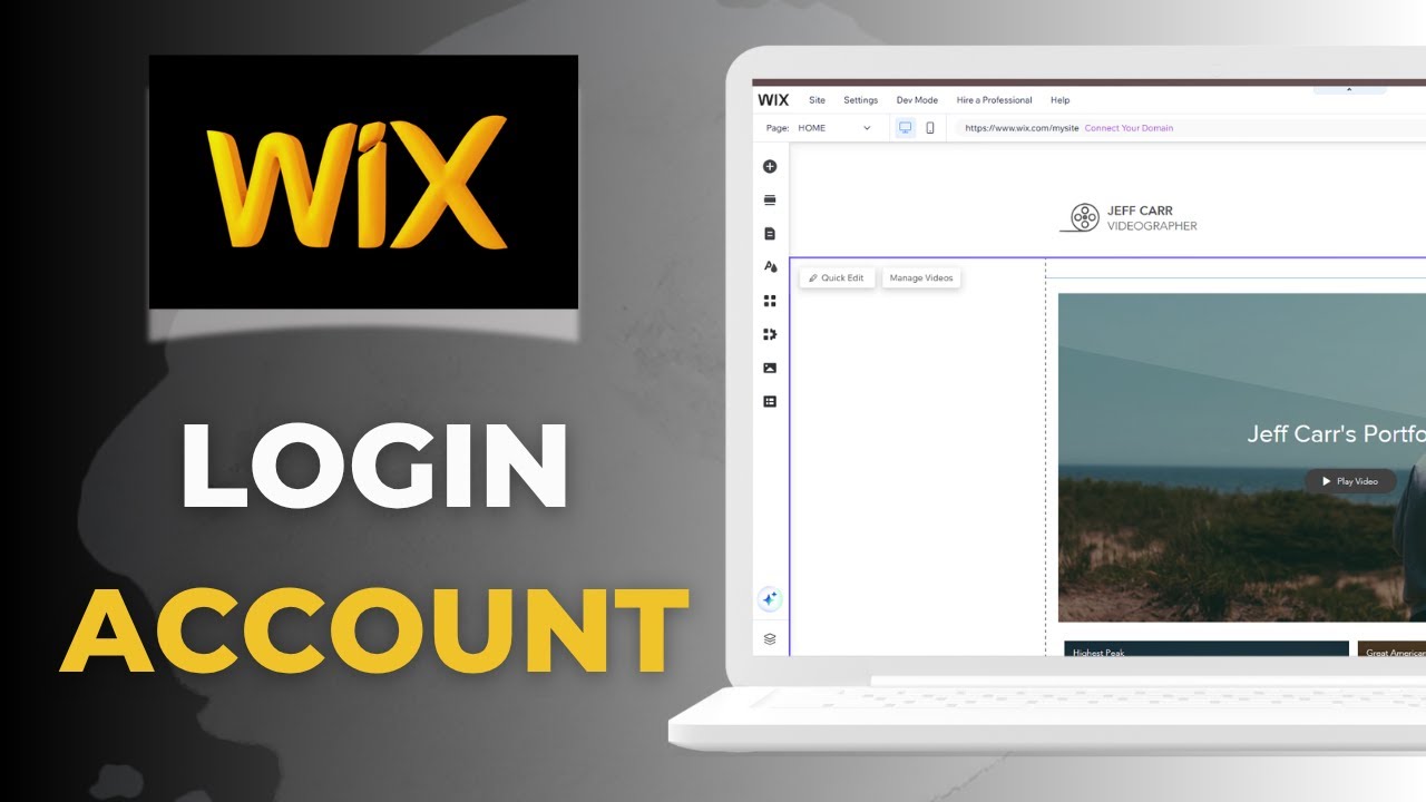 How to Log In to Wix Account Step by Step - YouTube