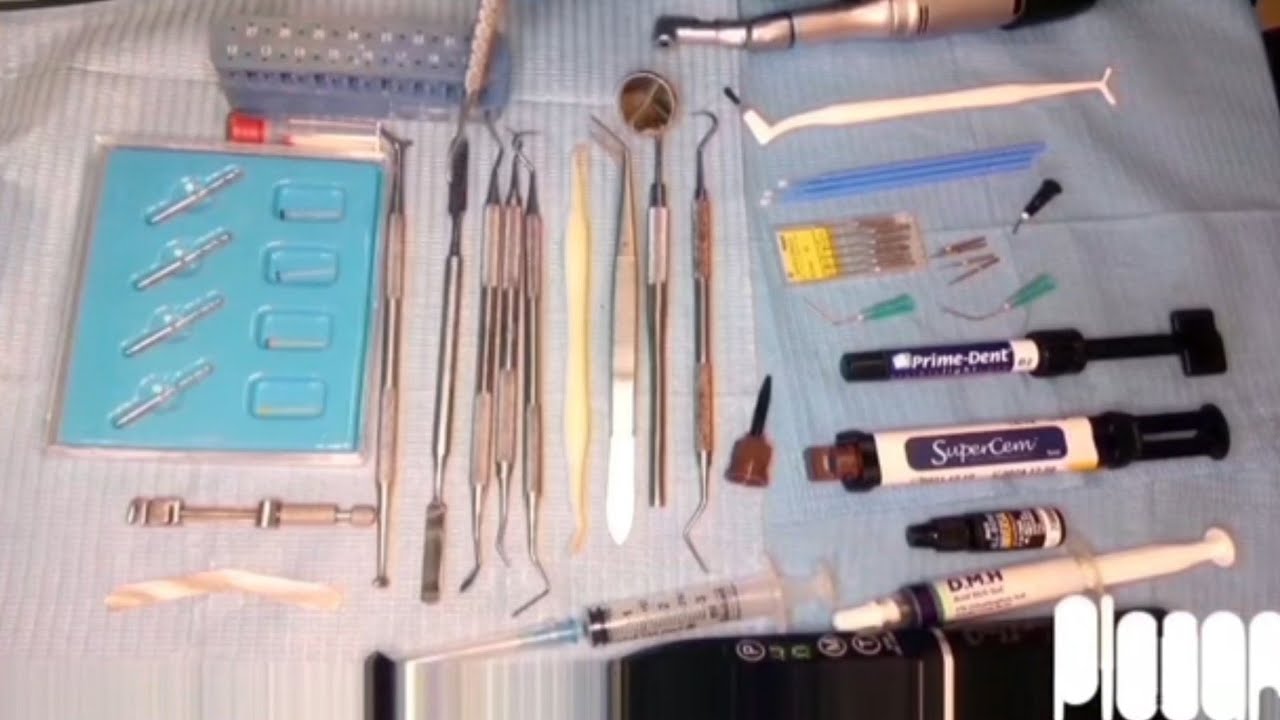 Fiber Post & Composite Core دعامة وحشو بالعربي - YouTube