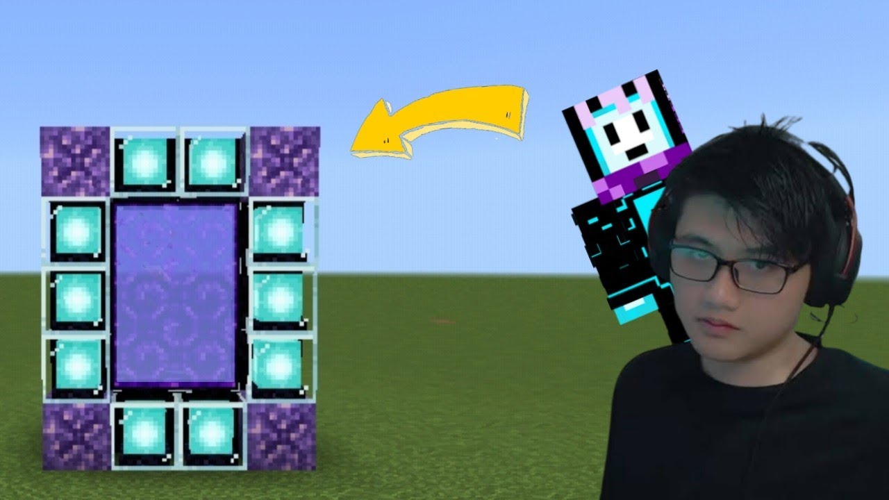 CARA MEMBUAT PORTAL BEACONCREAM 2022 - MINECRAFT - YouTube