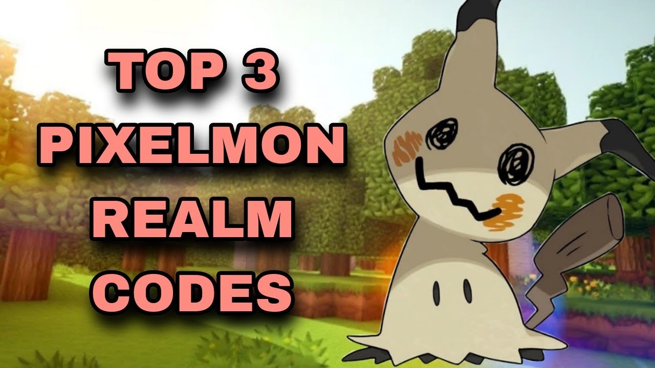 TOP 3 BEST PIXELMON REALM CODES FOR BEDROCK EDITION! - YouTube