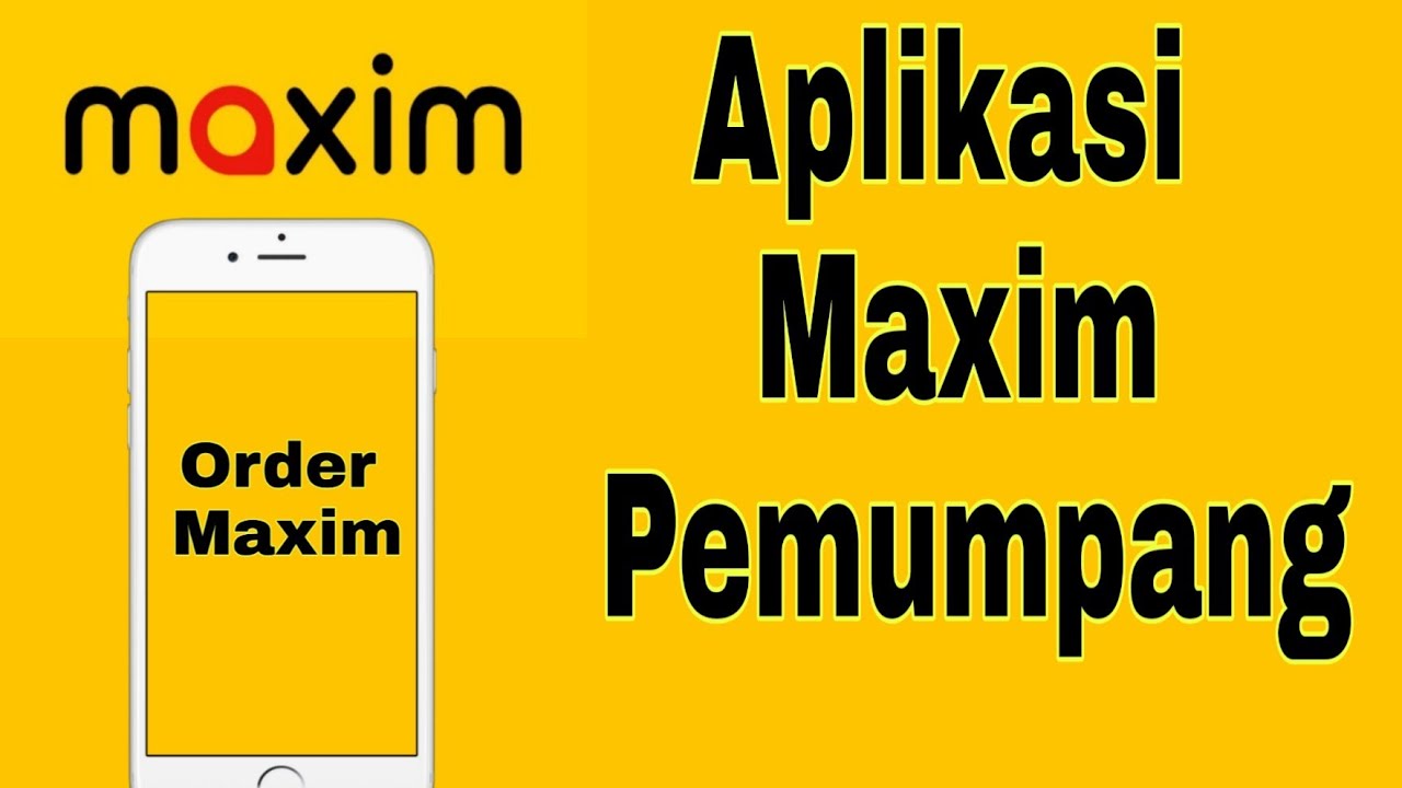 Aplikasi Maxim Untuk Penumpang || Cara Menggunakan Aplikasi Maxim ...