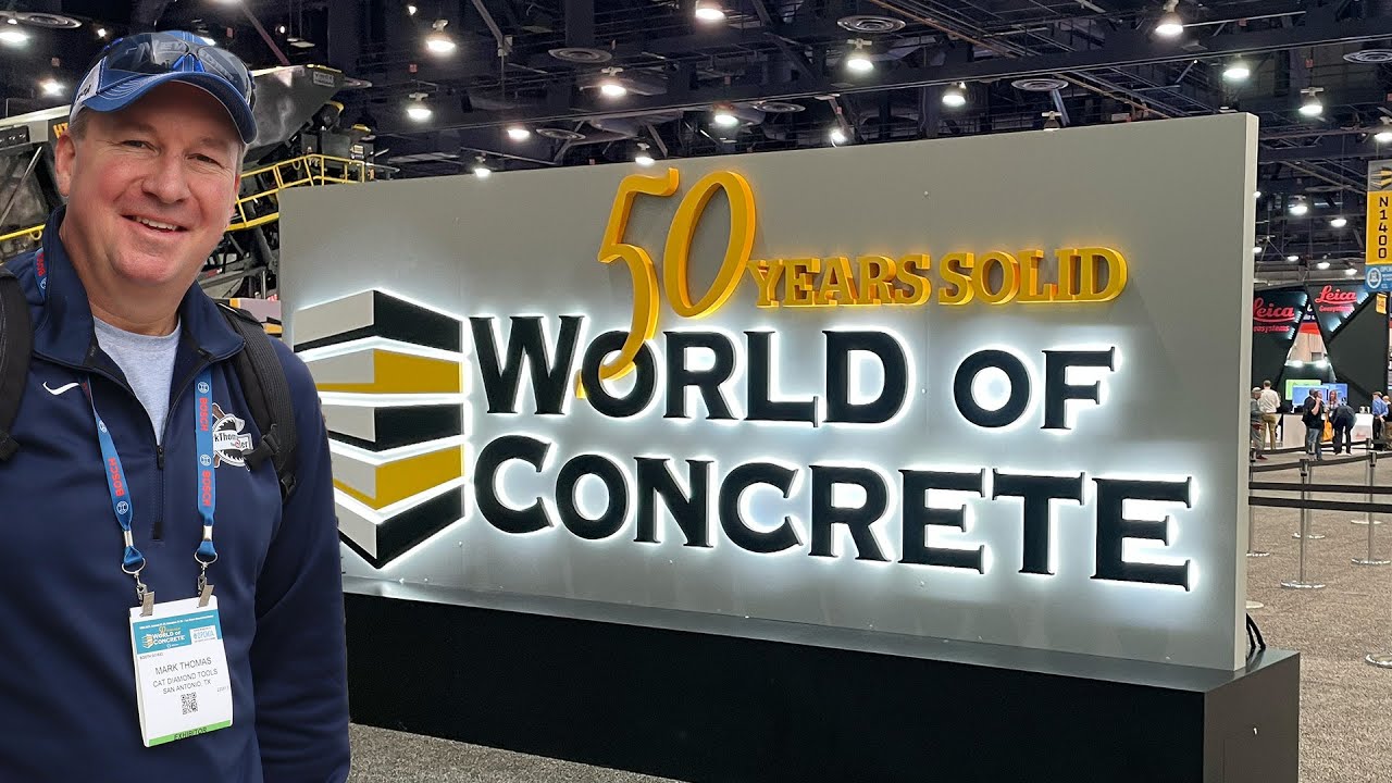 Get Excited for the NEW Tools at The World of Concrete Show! - YouTube