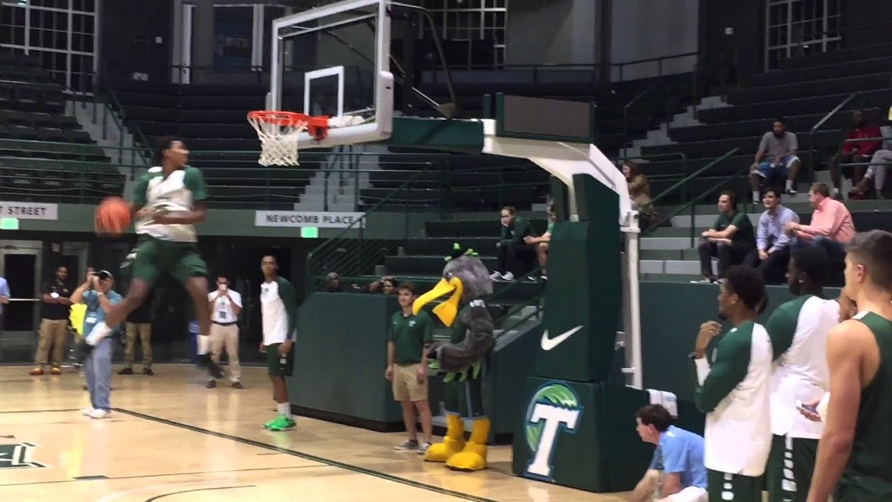 Melvin Frazier Tulane Slam Dunk Champ 2015 - YouTube