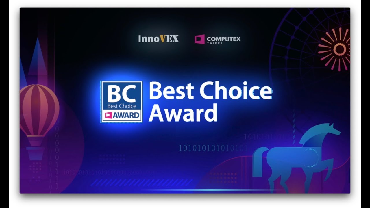 Best Choice Award of COMPUTEX CYBERWORLD 2021 - YouTube