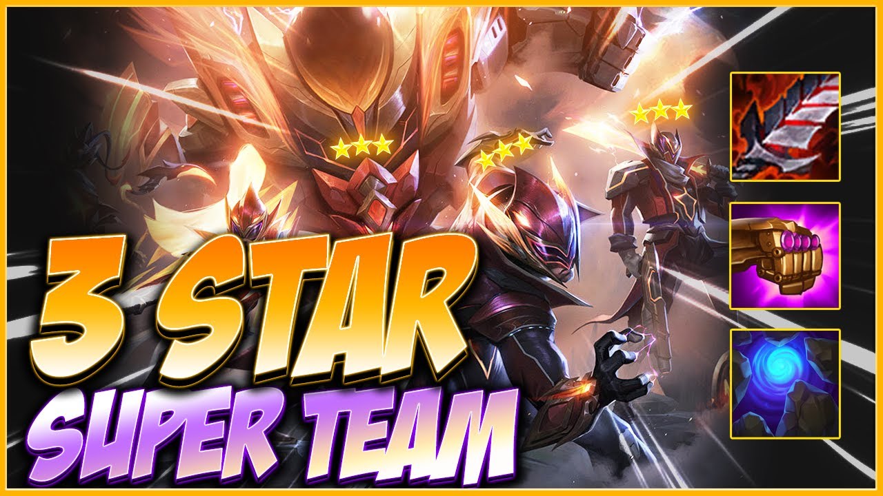 3 Star Super Squad Comp | Teamfight Tactics Set 8 PBE - YouTube