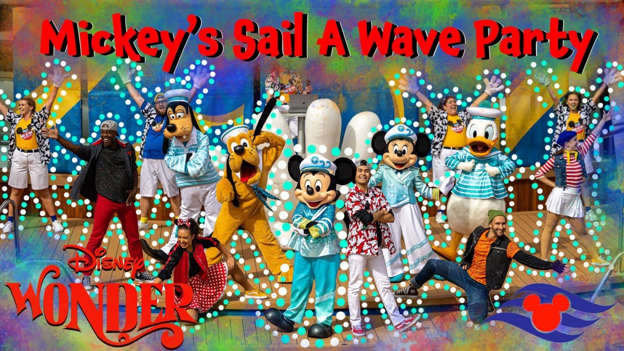 Dance to Mickey’s Sail-A-Wave Deck Party! A Bon Voyage Celebration ...