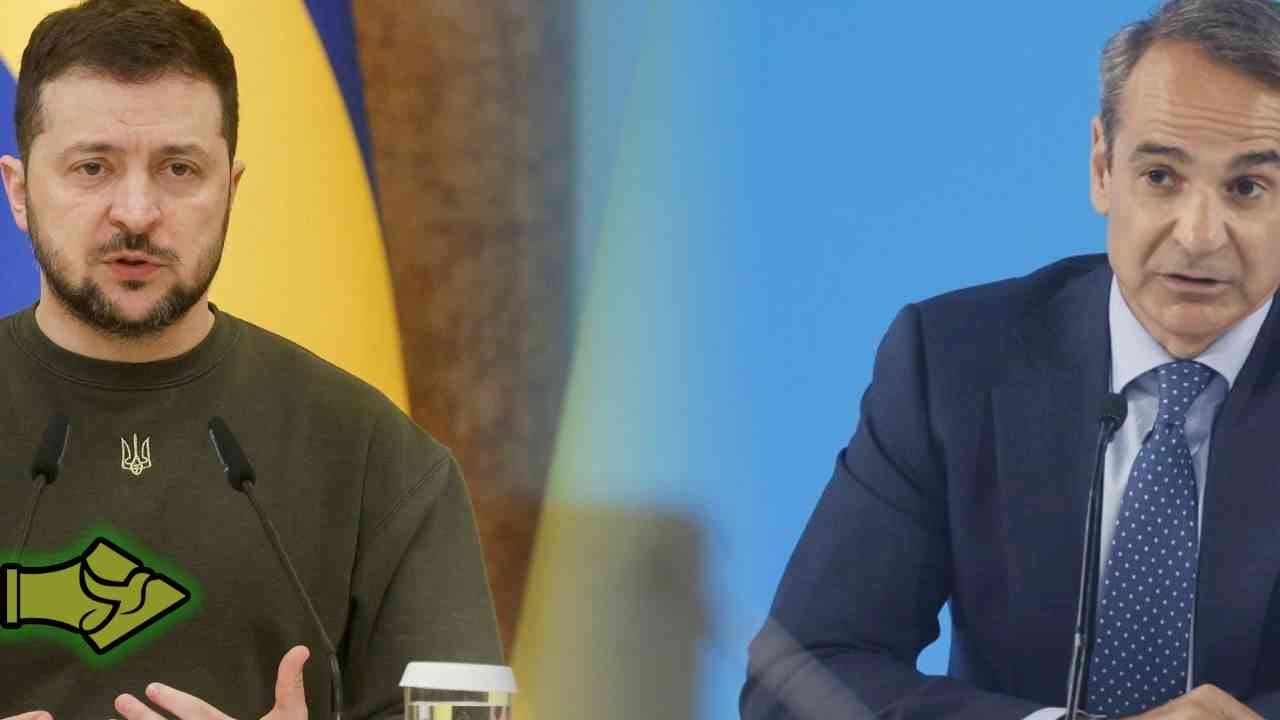 Ο ΖΕΛΕΝΣΚΥ ΕΥΧΑΡΙΣΤΗΣΕ ΤΗΝ ΕΛΛΑΔΑ ΚΑΙ ΤΟΝ ΜΗΤΣΟΤΑΚΗ ΓΙΑ ΤΙΣ ΕΓΓΥΗΣΕΙΣ ...