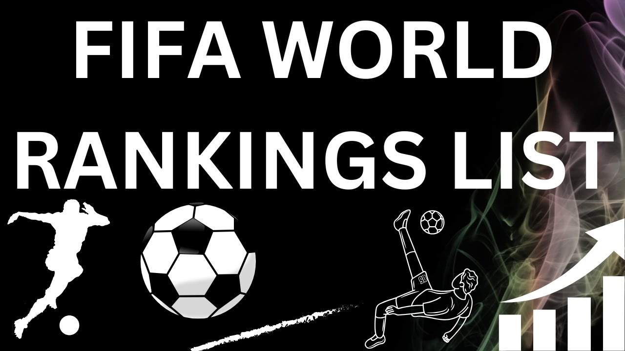 FIFA WORLD RANKINGS LIST - YouTube