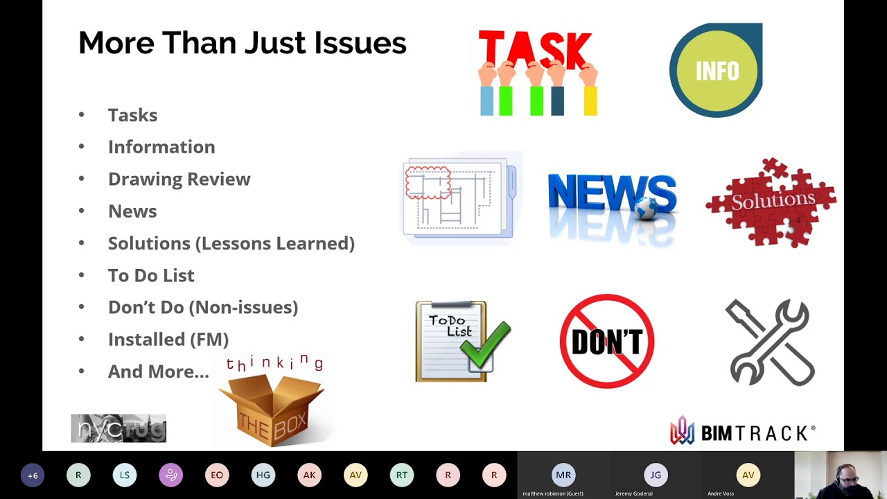 Vendor Showcase: BIM Track - Issues and Tasks and Workflows - YouTube