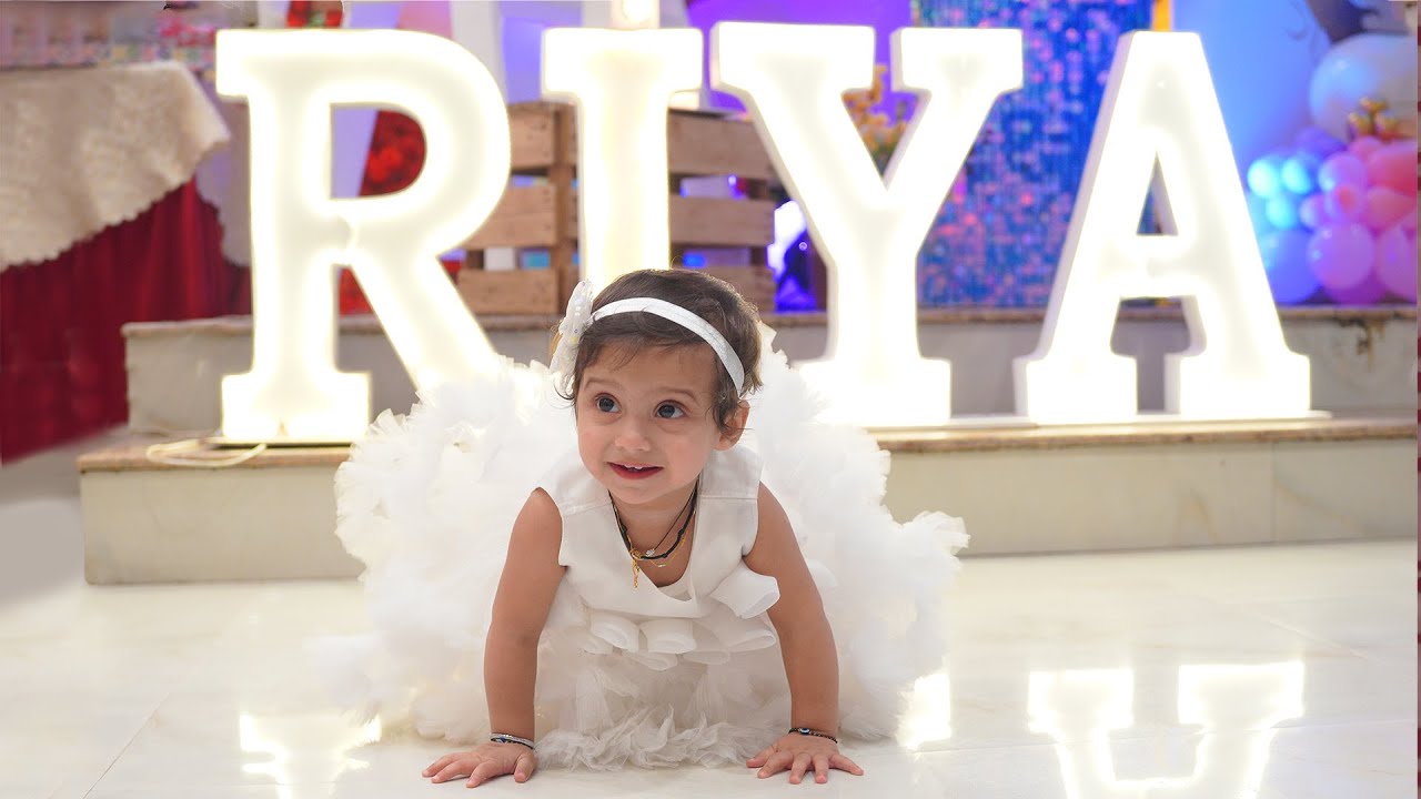 Riya | First Birthday | Baby Girl | 2023 | Eleven Eyed Productions ...