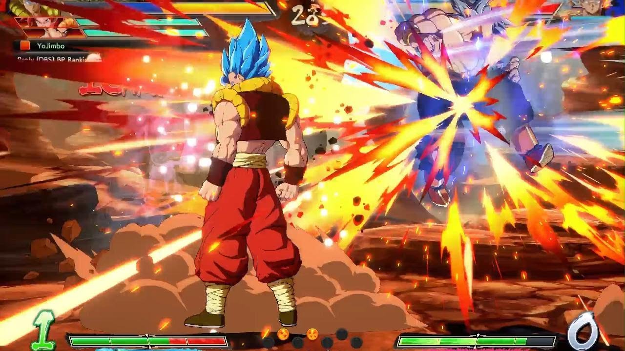 DRAGONBALL FighterZ Not Today Ultra Instinct Goku hit Bardock vs SSB ...