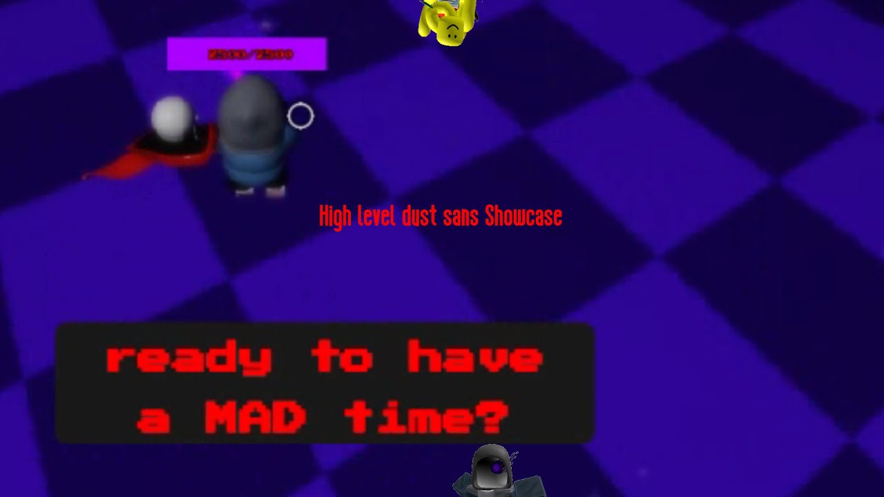 High Level Dust sans Showcase undertale judgement day - YouTube