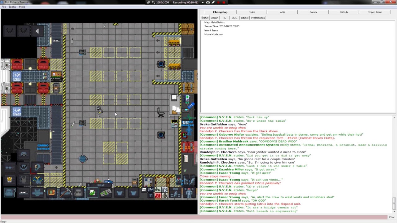 Space Station 13: TWO EPISODES! - Screwing around in Cargonia // Vim ...