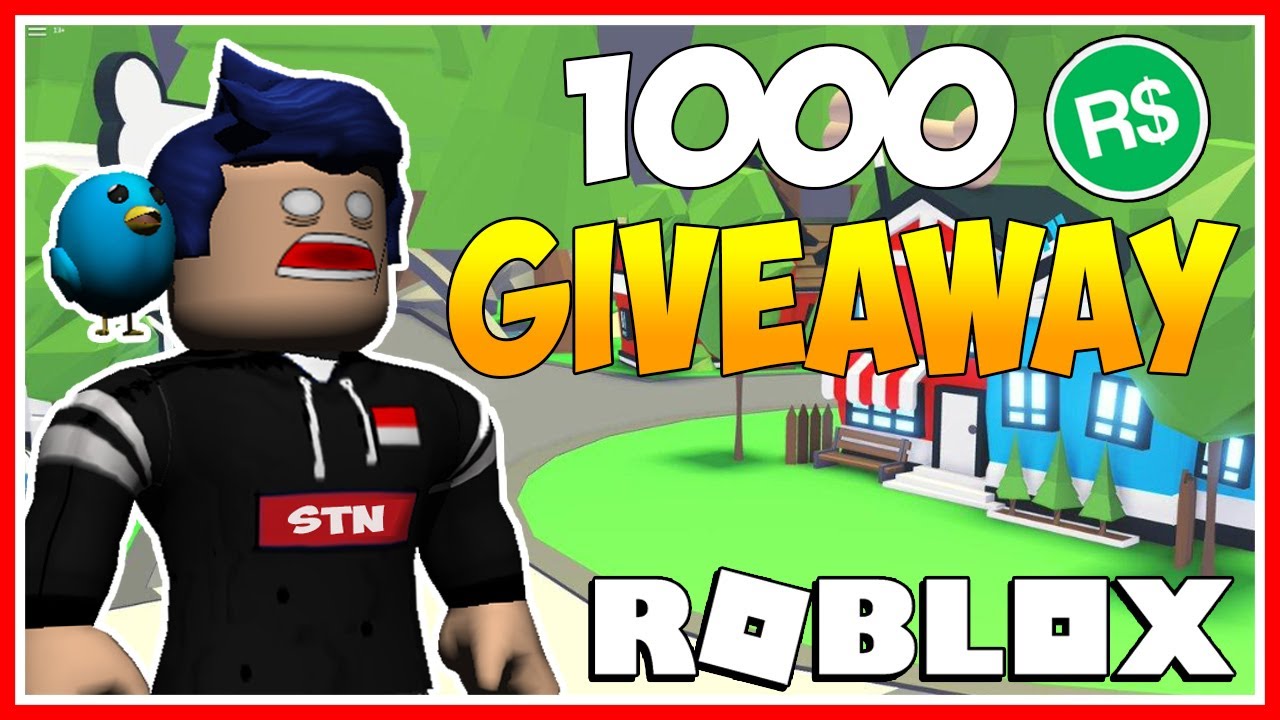Hari Ini Kita Giveaway 1000 Robux! - Roblox Indonesia - YouTube