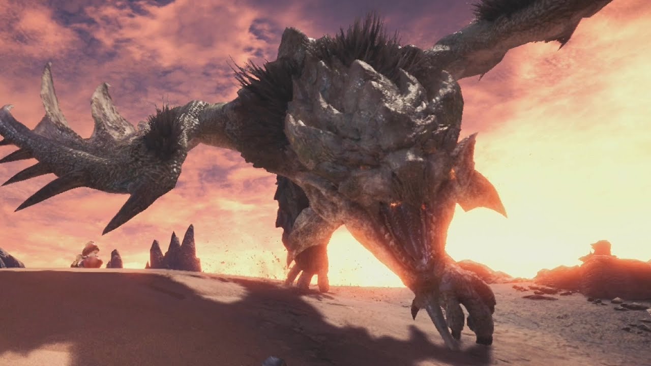 Monster Hunter World: Rathian Boss Fight #8 (Solo / Long Sword) - YouTube