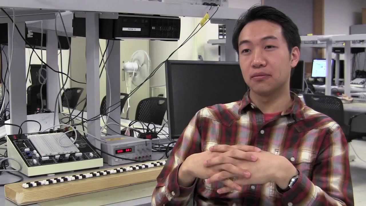 Ray Li '14 Invents Electronic Musical Instrument, The Aura - YouTube