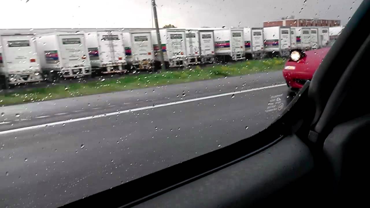 Slammed miata on diamond racing wheels. - YouTube