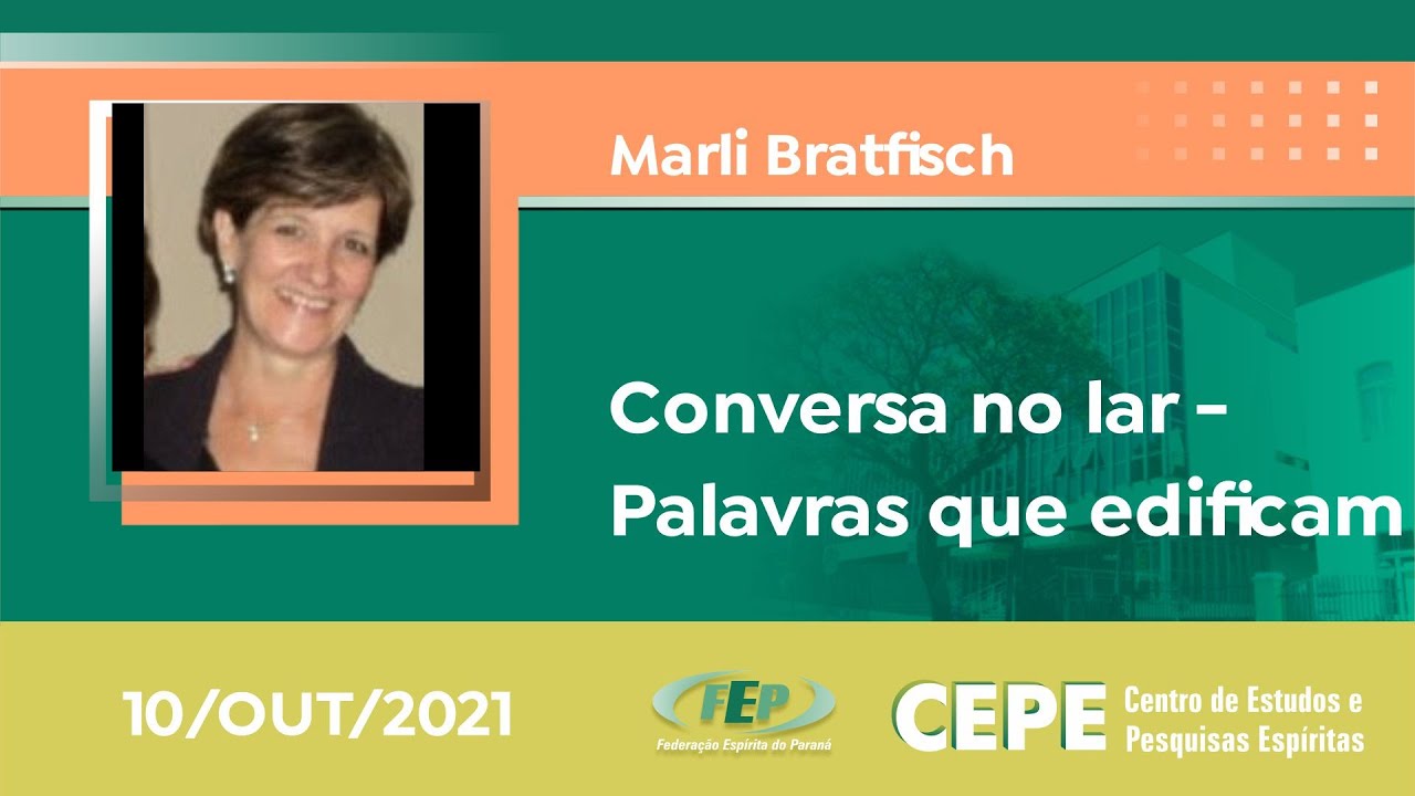 Conversa no lar - Palavras que edificam - Marli Bratfisch - YouTube