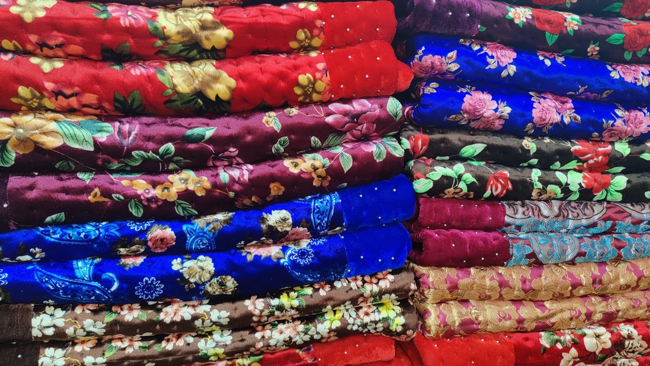 Naram and garam China razai most beautiful collection in winter now ...