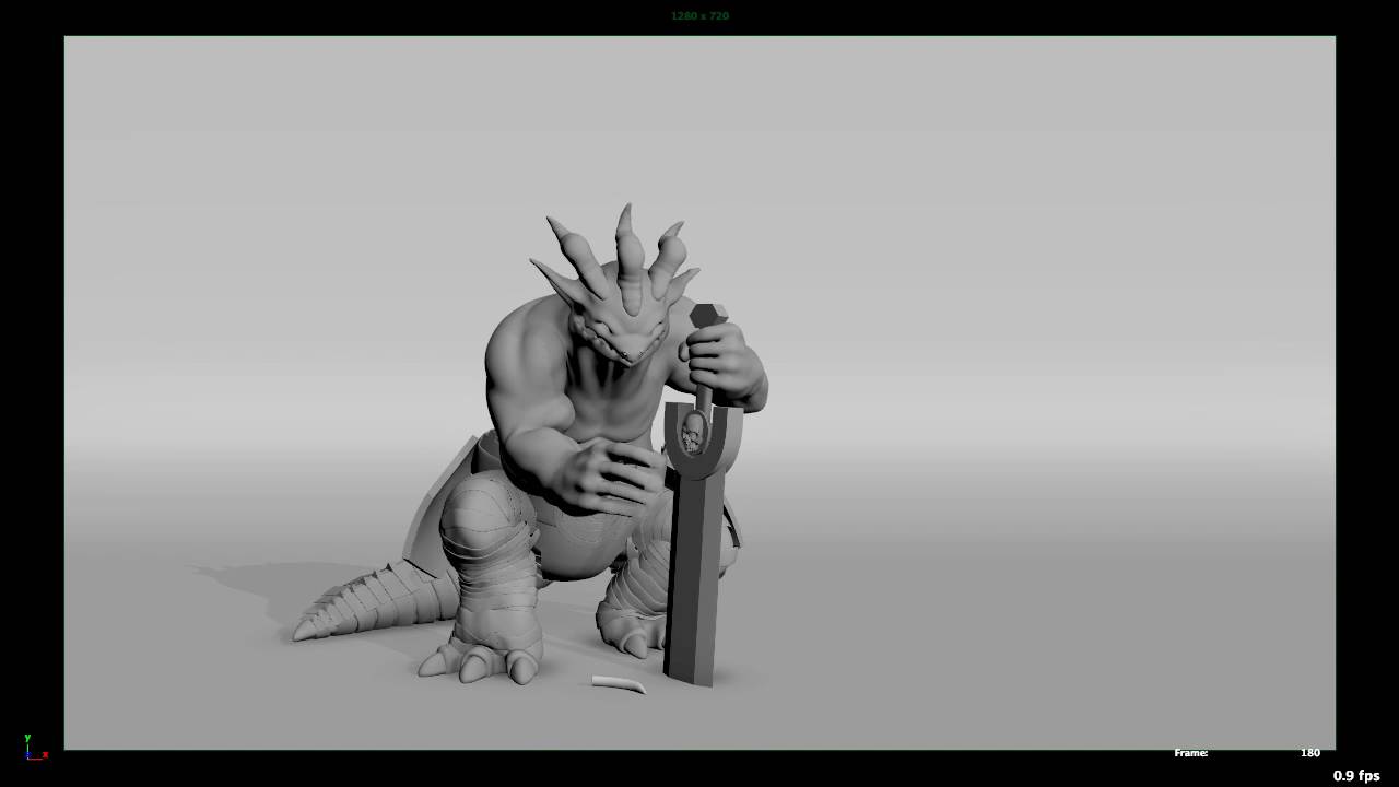 Beast animation - YouTube