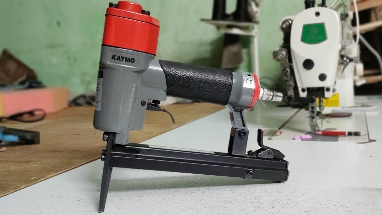 Sofa upholstery stapler #upholstery #sofa #kaymo #stapler - YouTube